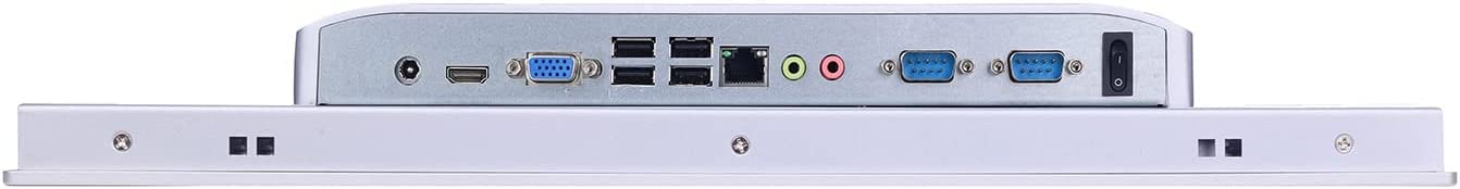 18.5 Inch TFT LED IP65 Industrial Panel PC, All in One PC Desktop Computer, 10 Point Capacitive Touch Screen, Intel 6th Core I5, VGA HDMI LAN RS232 COM, 8GB Ram 512GB SSD
