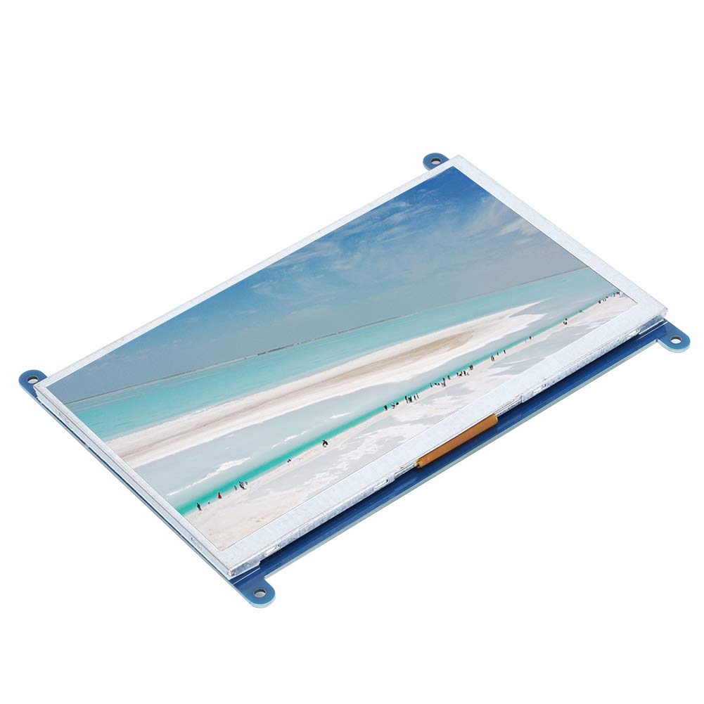 ciciglow 7in Display with HDMI 1024 x 600 7 inch LCD Display for Raspberry