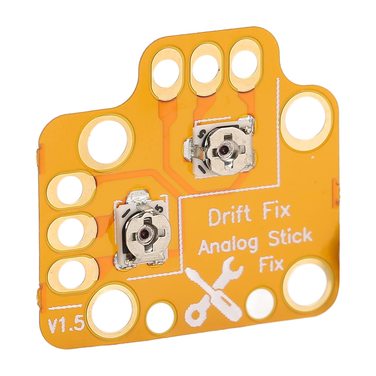 10Pcs Universal Gamepad Joystick Drift Repair Board 3D Thumb Stick Drift Fix Mod for PS4 for PS5 for Xbox for Xbox S X Controllers Gold