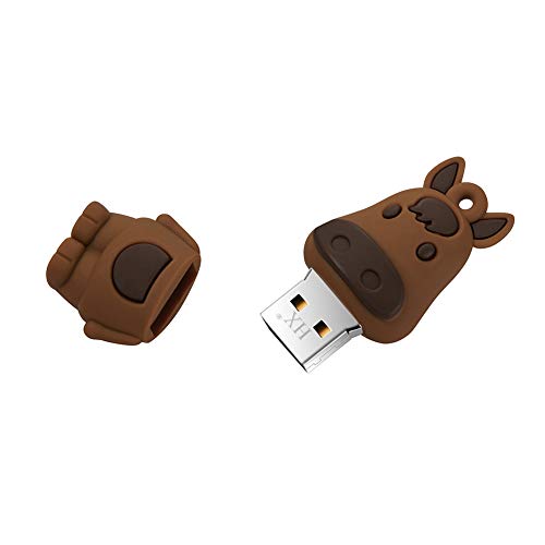 USB Flash Drives, 8GB / 16GB / 32GB / 64GB Waterproof Cute Novelty USB 2.0 USB Memory Stick Data Storage Pendrive Thumb Drives (64GB, Cute Horse)