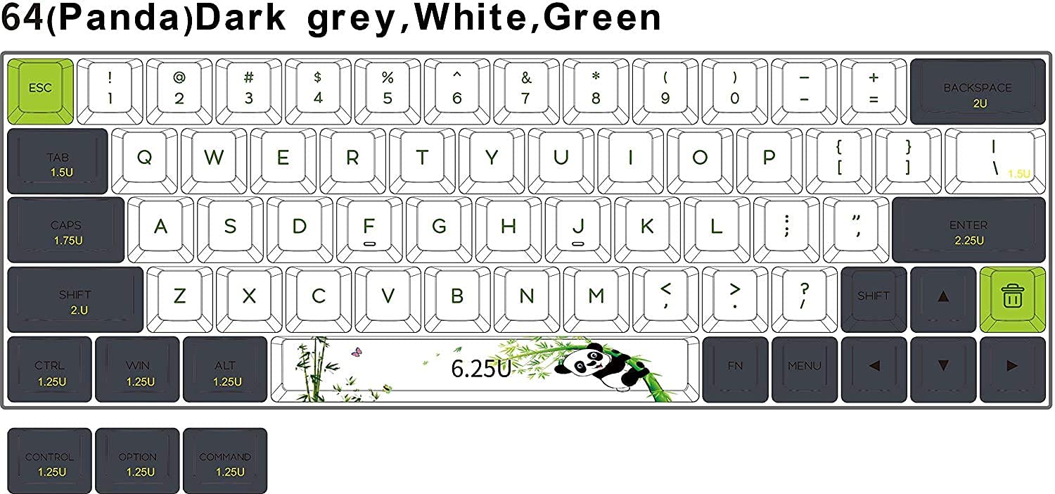 SKYLOONG Customized SK68S 68 Keys Mechanical Gaming Keyboard NKRO Type-C RGB Backlight PBT Keycaps Gateron Mechanical Switch Keyboard(Hot Swappable Red Switch)