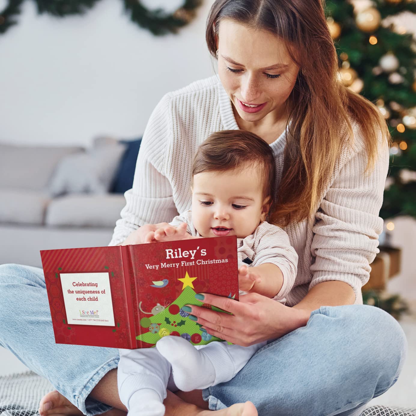 Baby's 1st Christmas - My First Christmas - Personalized Children's Story - I See Me!