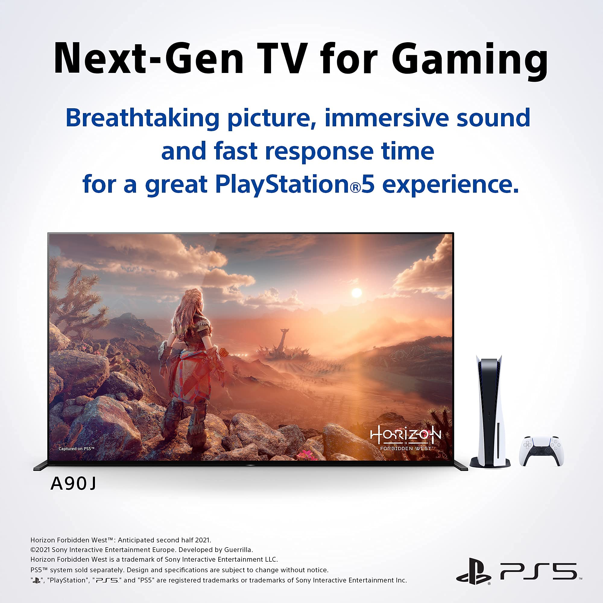 Sony XR55A90J 55" A90J Series HD OLED 4K Smart TV with an Additional 1 Year Coverage (2021) (USED)