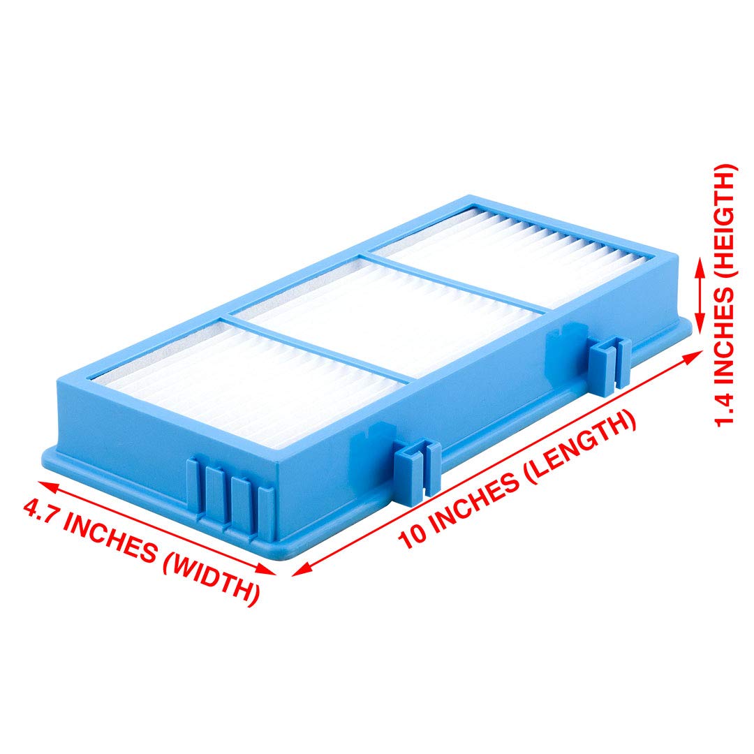 6 Pack HEPA Filters and Carbon Booster Sheets Replacement Parts HAPF30AT Compatible with Holmes AER1 Air Purifiers