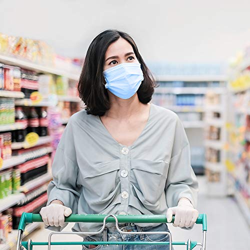 Case-Mate Disposable 3 Ply Face Mask, 50 Count (Pack of 1)