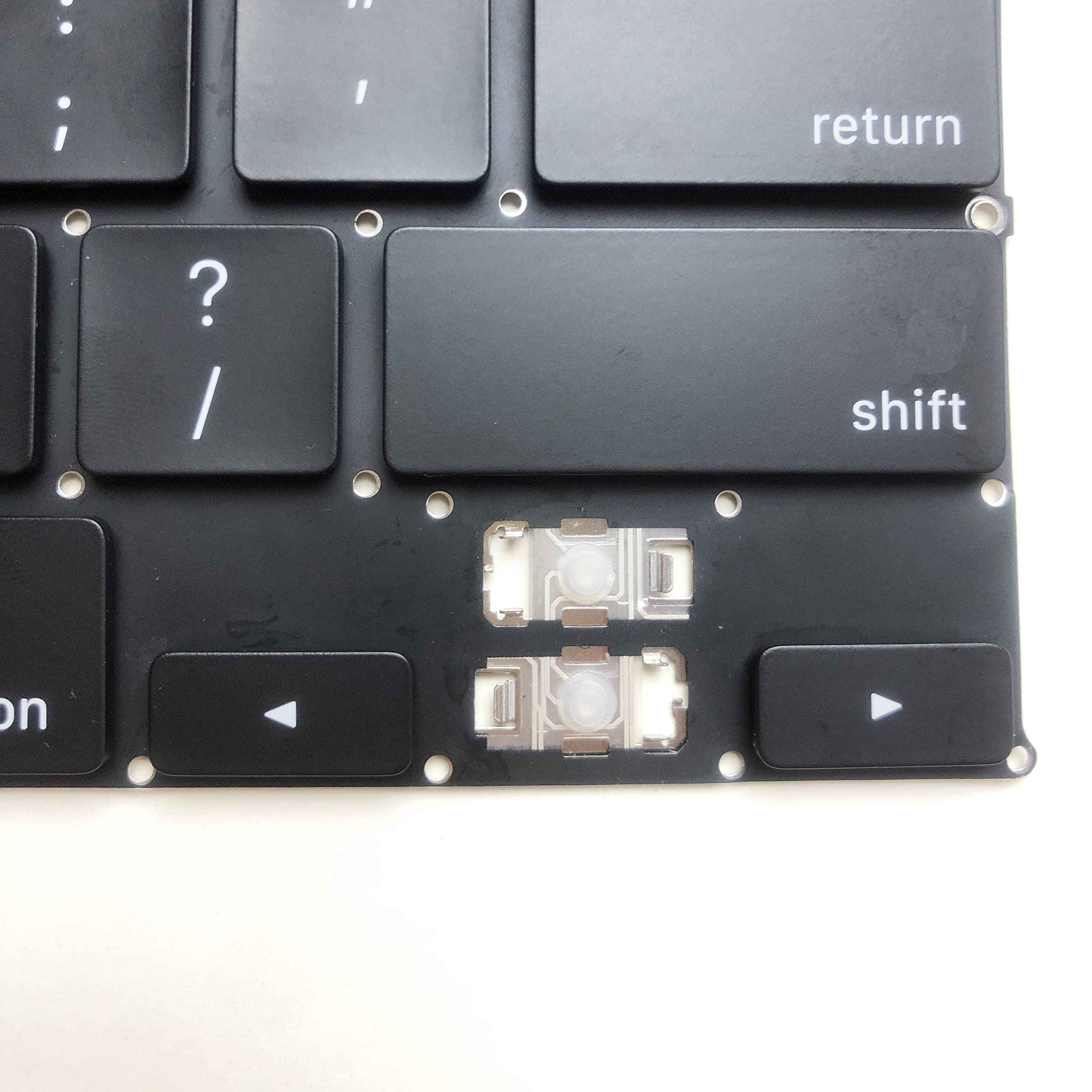Bfenown Replacement US Keyboard keycap Keycaps Keys for MacBook Air Retina 13.3" A2337 M1 MGN63LL/A MGND3LL/A MGNA3LL/A MGN93LL/A MGN73LL/A MGNE3LL/A EMC 3598 2020 2021 Year