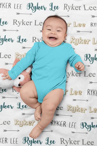 Kids and Adults, Great Gift for Birthday, Custom Blanket with Baby's Name, Customized Name Blanket as Birthday Gifts for Baby, Christmas, Newborn Baby, Gigi, Personalized Name Blankets for Son