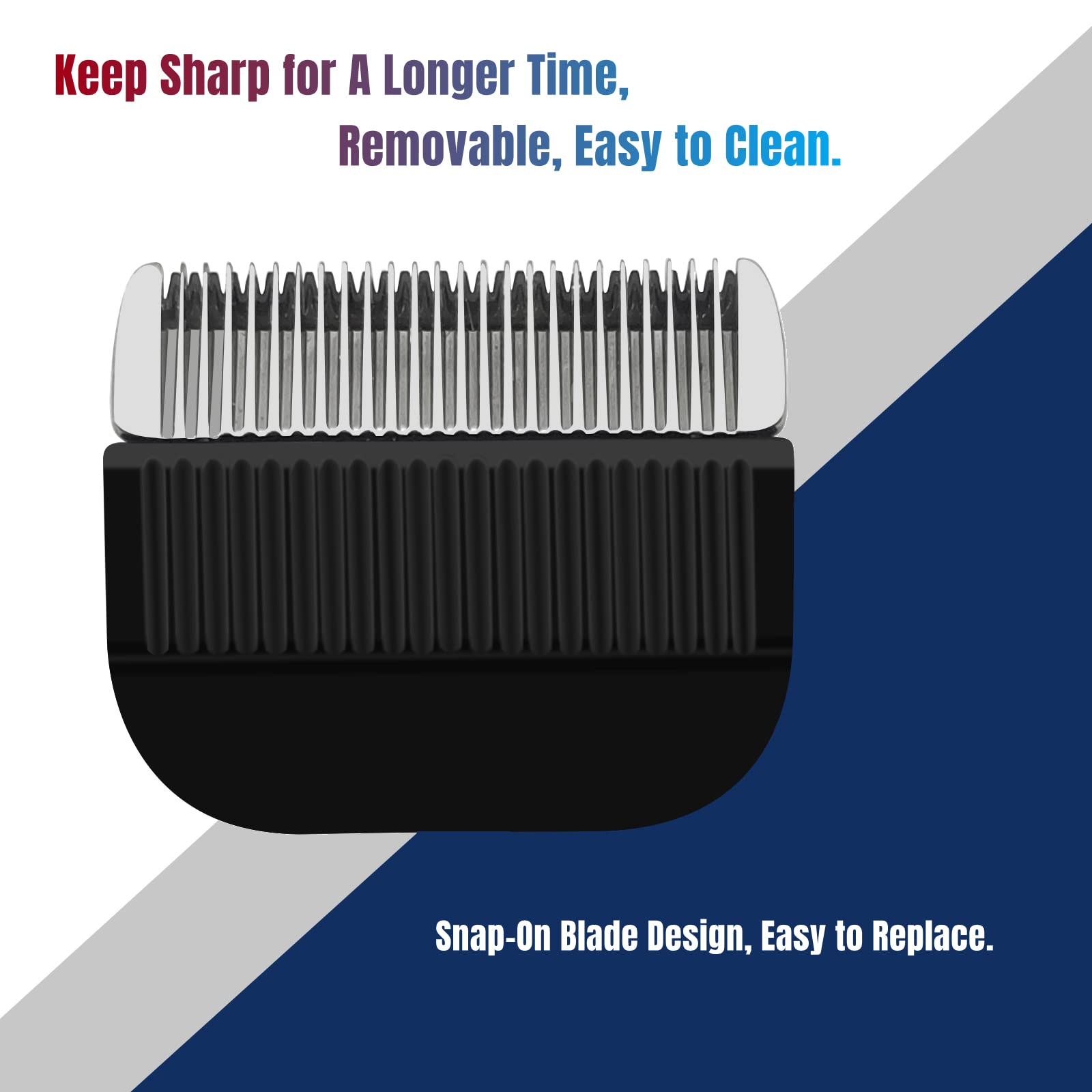 2 Pack Professional Hair Clipper/Trimmer Clip Replacement Blade, Compatible with Wahl 79434/9649P/9549 Mdel Clipper Trimmer