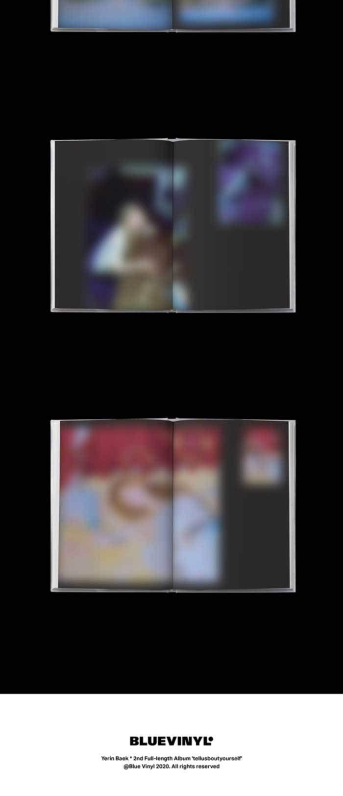Baek Yerin Tellusboutyourself 2nd Album CD+88p Booklet+Tracking Sealed