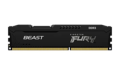 Kingston Fury Desktop PC Memory DDR3 1866MHz 8GB x 2 Kingston Fury Beast CL10 KF318C10BBK2/16