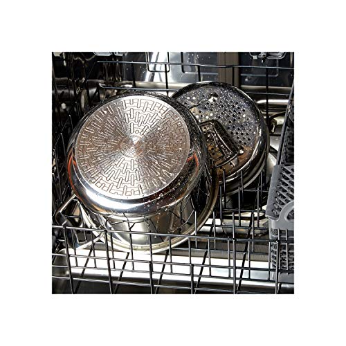All-Clad PC8 Precision Stainless Steel Pressure Cooker Cookware, 8.4-Quart, Silver