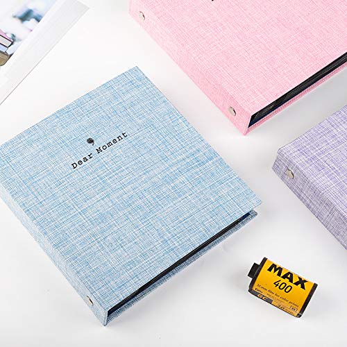 Ablus 100 Pockets Mini Photo Album - Fits for Fujifilm Instax Mini 9 Mini 8 Mini 90 Mini 25, Polaroid Snap PIC-300, Kodak Mini 3-Inch Film(Blue)