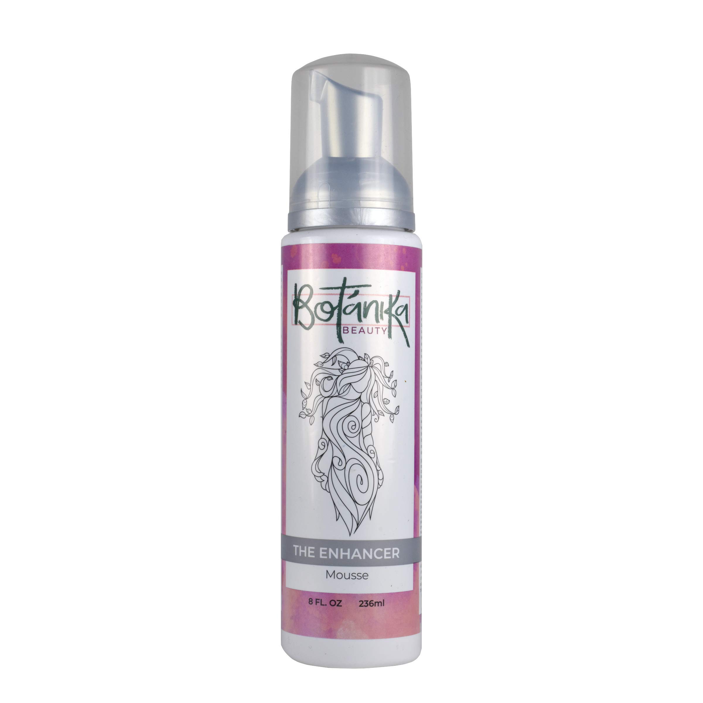Botanika Beauty | The Enhancer Mousse | Curl-Enhancing Frizz-Reducing Styling Mousse | For All Hair Types