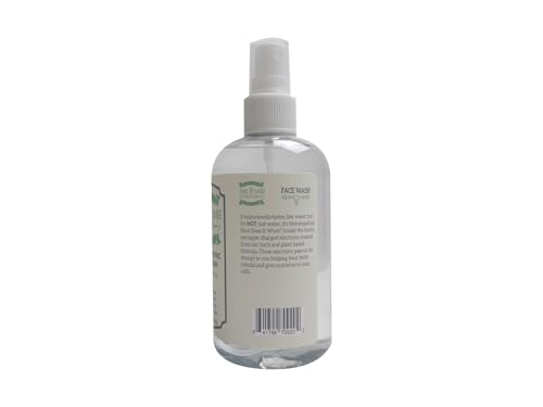 Oak & Sage Homeopathic Face Wash - Unscented - 8oz, 100% Herbs, No Alcohol, No Chemicals - For All Skin Types