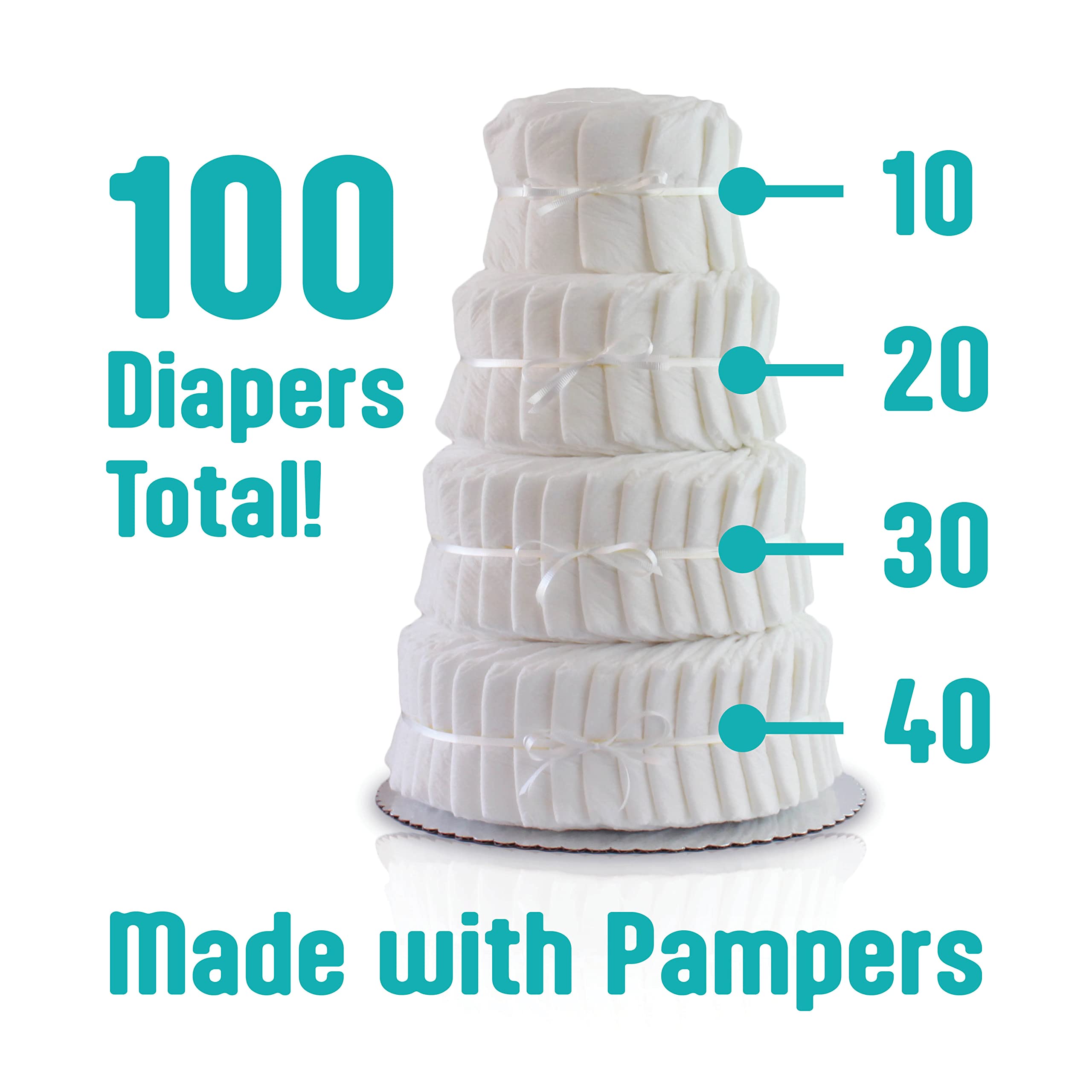 4 Layer Decorate It Yourself Diaper Cake