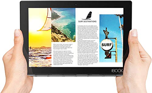 2018 Lenovo Yoga Book 10.1" FHD Touch IPS 2-in-1 Convertible Tablet PC, Intel Atom x5-Z8550 1.44GHz, 4GB RAM, 64GB SSD, Bluetooth, HD Graphics, Windows 10 Home- Carbon Black