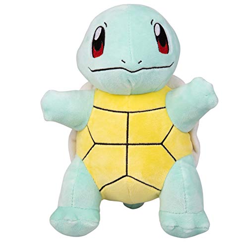 Pokémon 8" Squirtle and 12" Blastoise Plush Stuffed Animal - Set of 2 - Age 2+