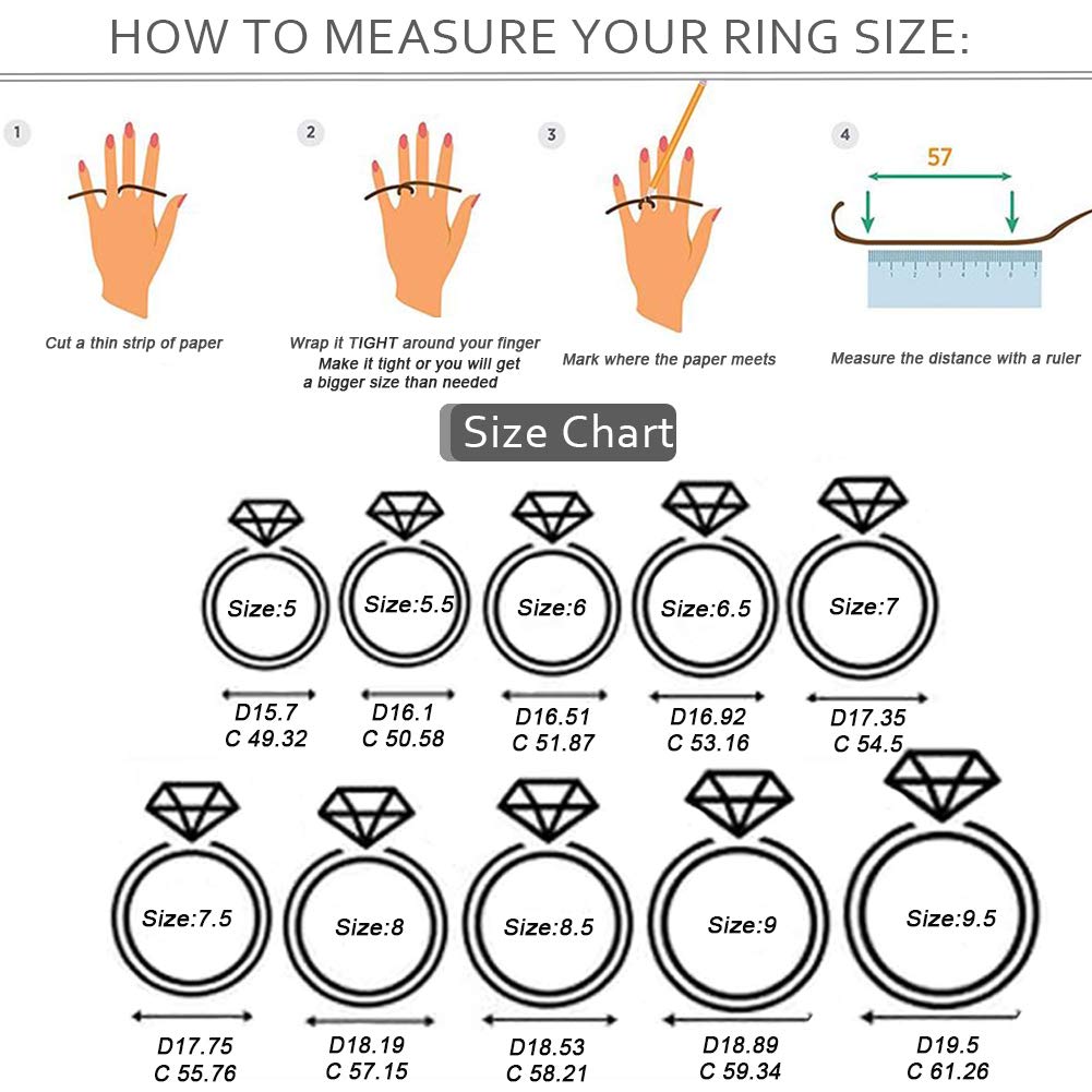 17 MILE 4 PCS Gold Chunky Dome Rings Set for Women/Men, 18K Real Gold Signet Polished Round Stacking Minimalist Ring Size 5-10 (Gold Size 5.75-6)