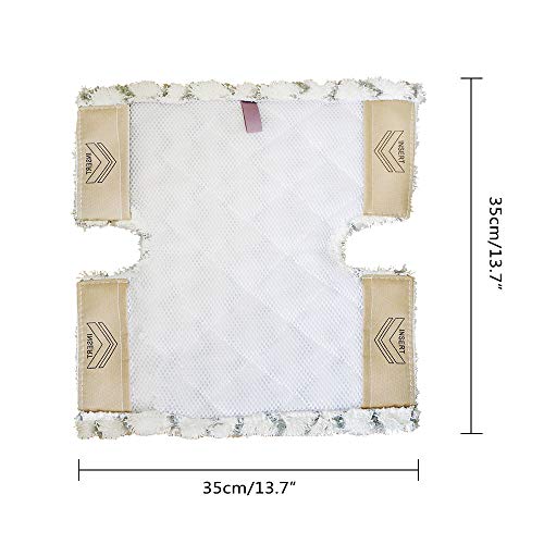 2-Pack Replacement Steaming Mop Pads for Shark Lift-Away Pro Steam Pocket Mop & Genius Steam Pocket Mop Series|Compare to Shark Part XTP184