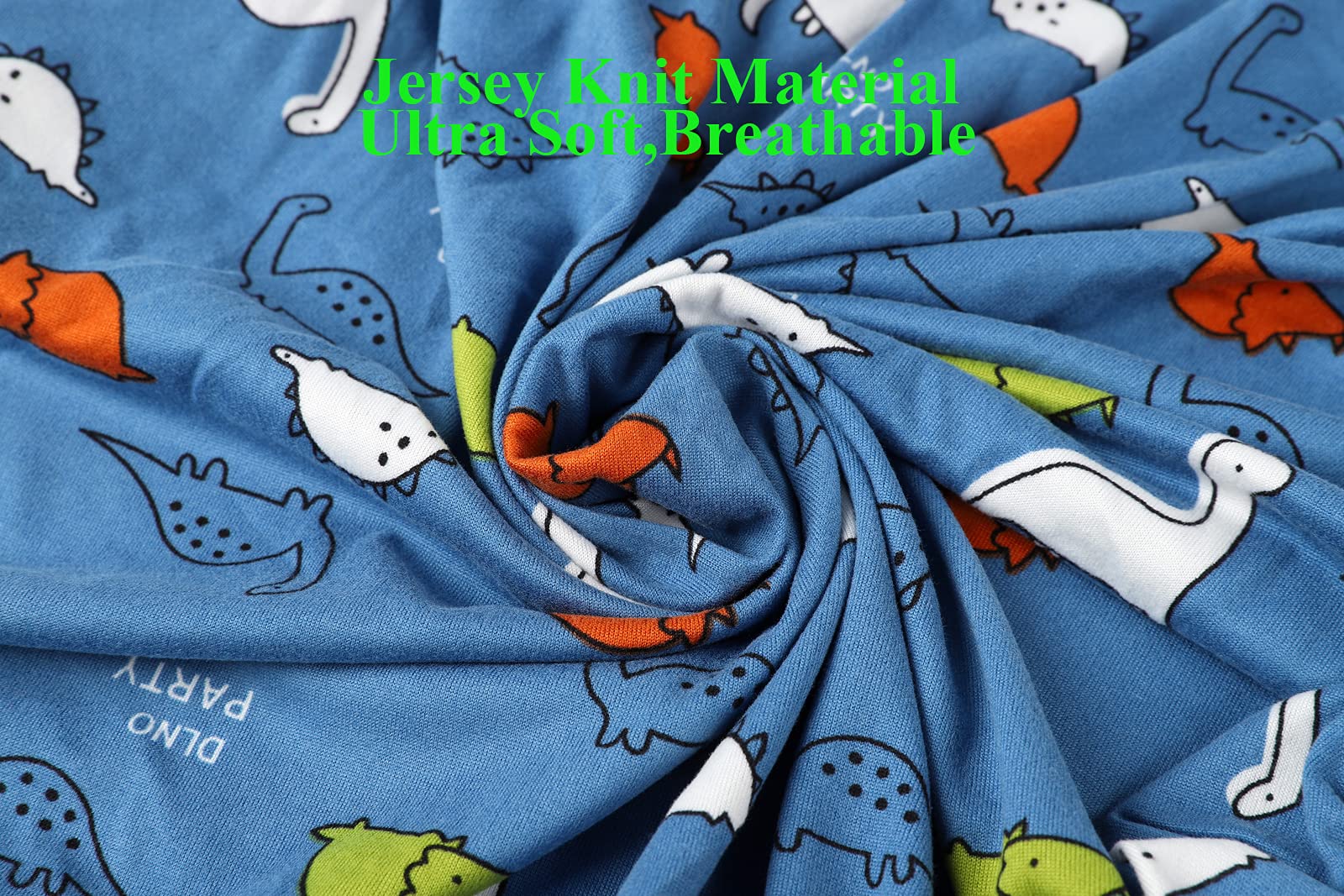 Dinosaur Fitted Crib Sheet Set 2 Pack Jersey Knit Ultra Soft Stretchy Toddler Bed Mattress Sheets for Baby Boy Elephant Giraffe Frogs by Knlpruhk