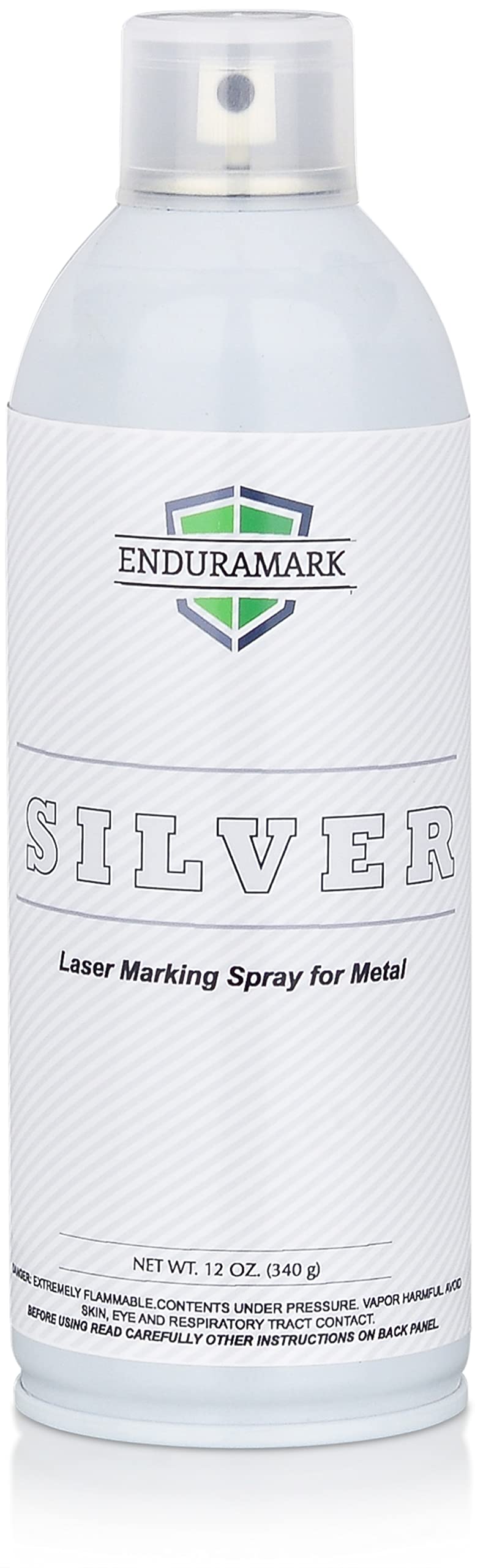 12oz Enduramark Silver Laser Marking Spray for Metals