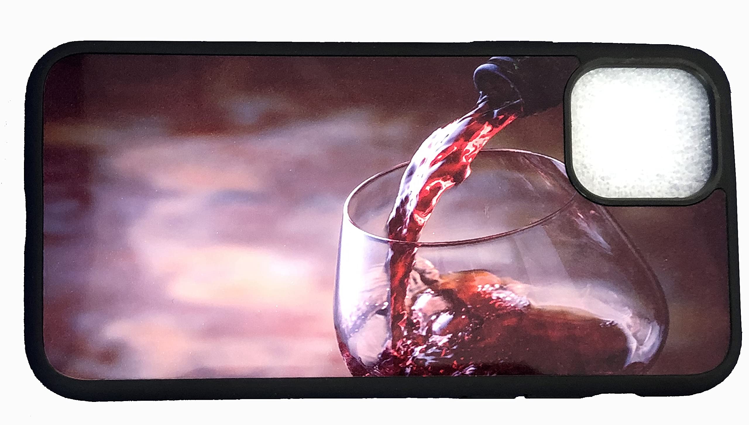 Glow Co., Ltd. 452-1-02 iPhone 11 Original Case, Wine, Tempered Glass & Stylus Pen Included