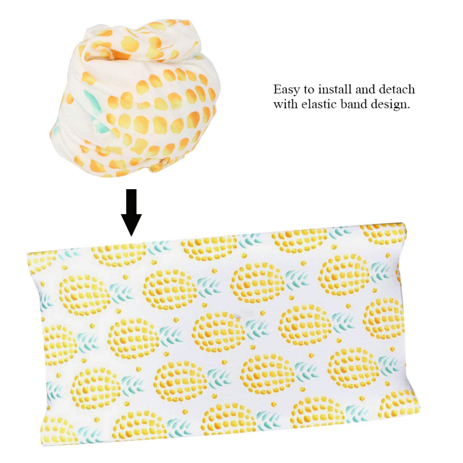 Lazmin112 Soft Breathable Baby Changing Table Pad Cover, Newborn Infant Urine Mat Changing Table Pads Wipeable Sheets(Big Pine)