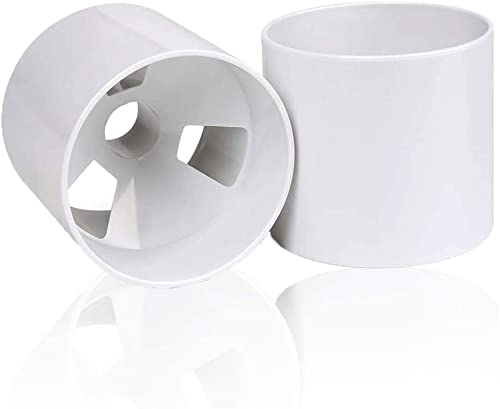 2 pcs Golf Hole Putting Cup for Practice Putting Green | Set of 2 Golf Cups - Conform to USGA Regulations, ABS Ivory White, Dimension 4" Depth, Diameter 4 1/4 inches, 1" Center Hole & 0.12" Thickness