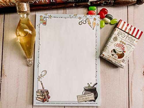 Conquest Journals Harry Potter 5"x7" Notepad, 50 Sheets, Quality Writing Paper
