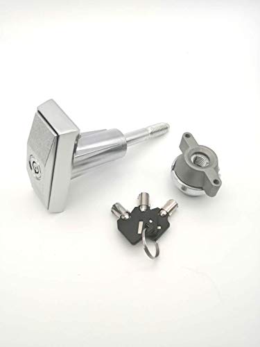 LORADAR Vending Machines Lock T Handle Vending Machine Lock Adjustable Locking Force, Impact Resistance, Quick Locking with 3pcs Keys