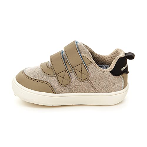 Stride Rite 360 Baby Boys Hayden Sneaker, Khaki, 3 Infant US