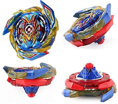 4 Piece Gyros Battle Set Battling Burst Tops with Stickers, Kids Boys Christmas Birthday Party Gift Idea