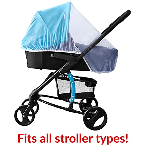 Baby Mosquito Net for Stroller, Car Seat & Bassinet β Premium Infant Bug Netting for Jogger, Carrier & Pack N Play β Toddler Canopy & Gift Packaging