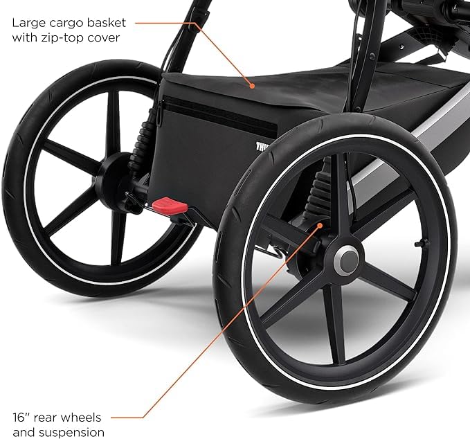 Thule Urban Glide 2 Child Stroller - Black/Black Frame - 10101949