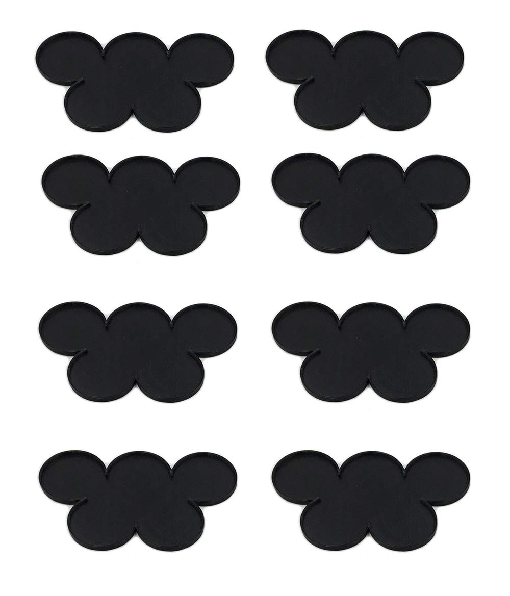25mm 5-Model Cloud Formation Movement Tray | Pack of 8 | Terrain Genesis