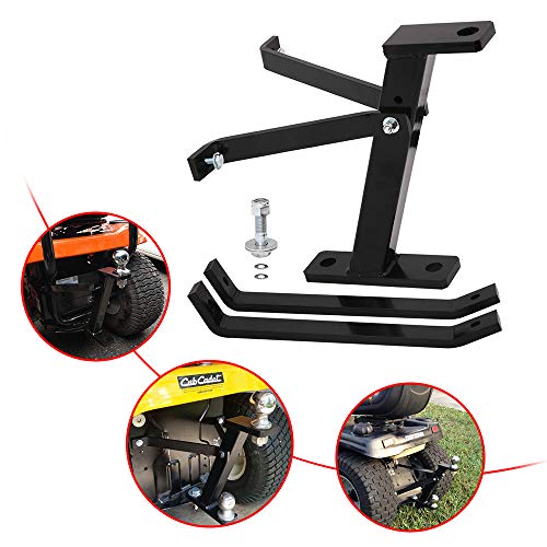 ELITEWILL Lawn Mower Trailer Towing Hitch, Garden Tractor Pro Hi Hitch Compatible with John Deere Cub Cadet Husqvarna Craftsman Riding Mowers