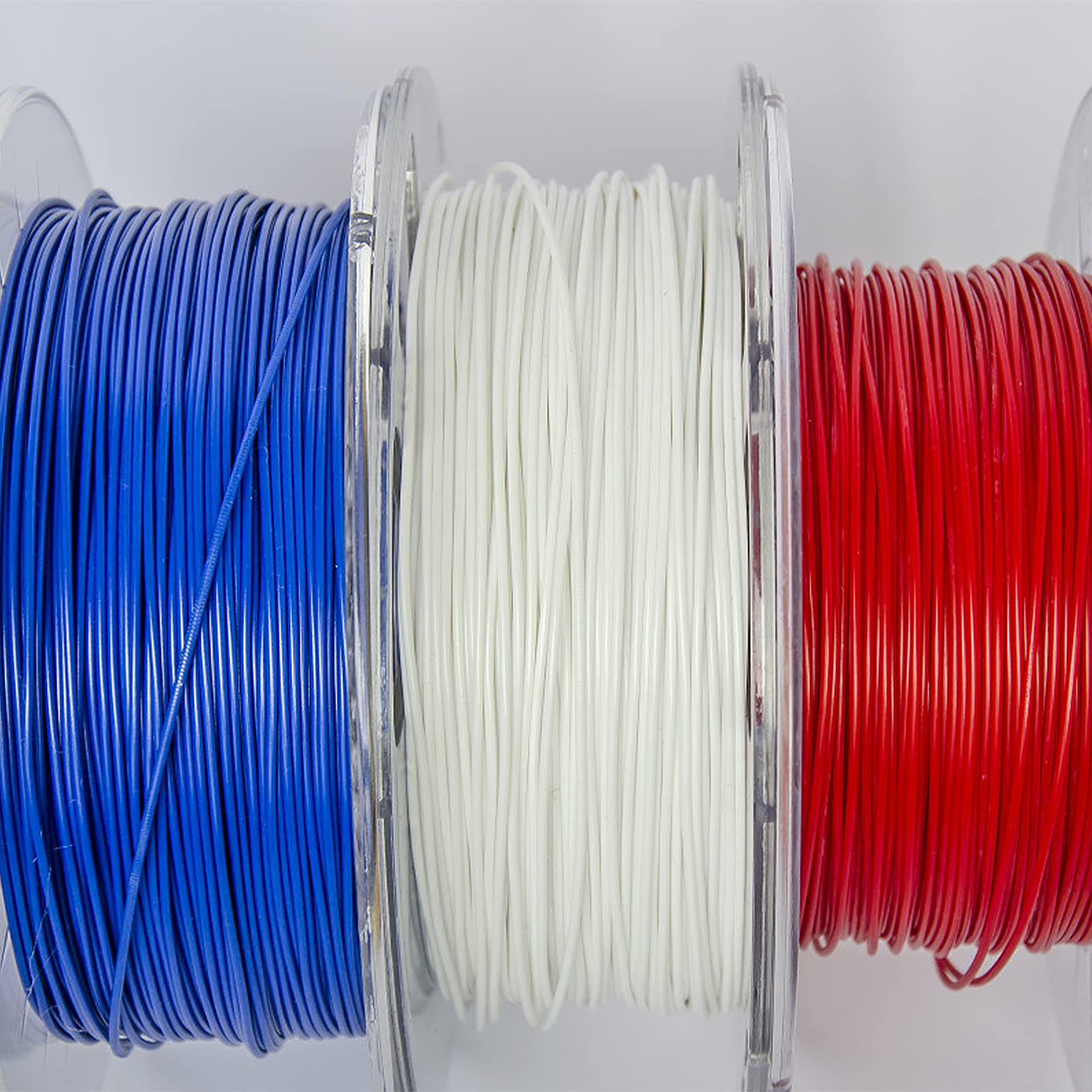 DOITOOL 3D Printer Filament Reusable Spool 3D Printer Accessories Hollow Bobbin 1kg Spool Filament Reel Parts, 7.87 x 7.87 x 2.56 inch