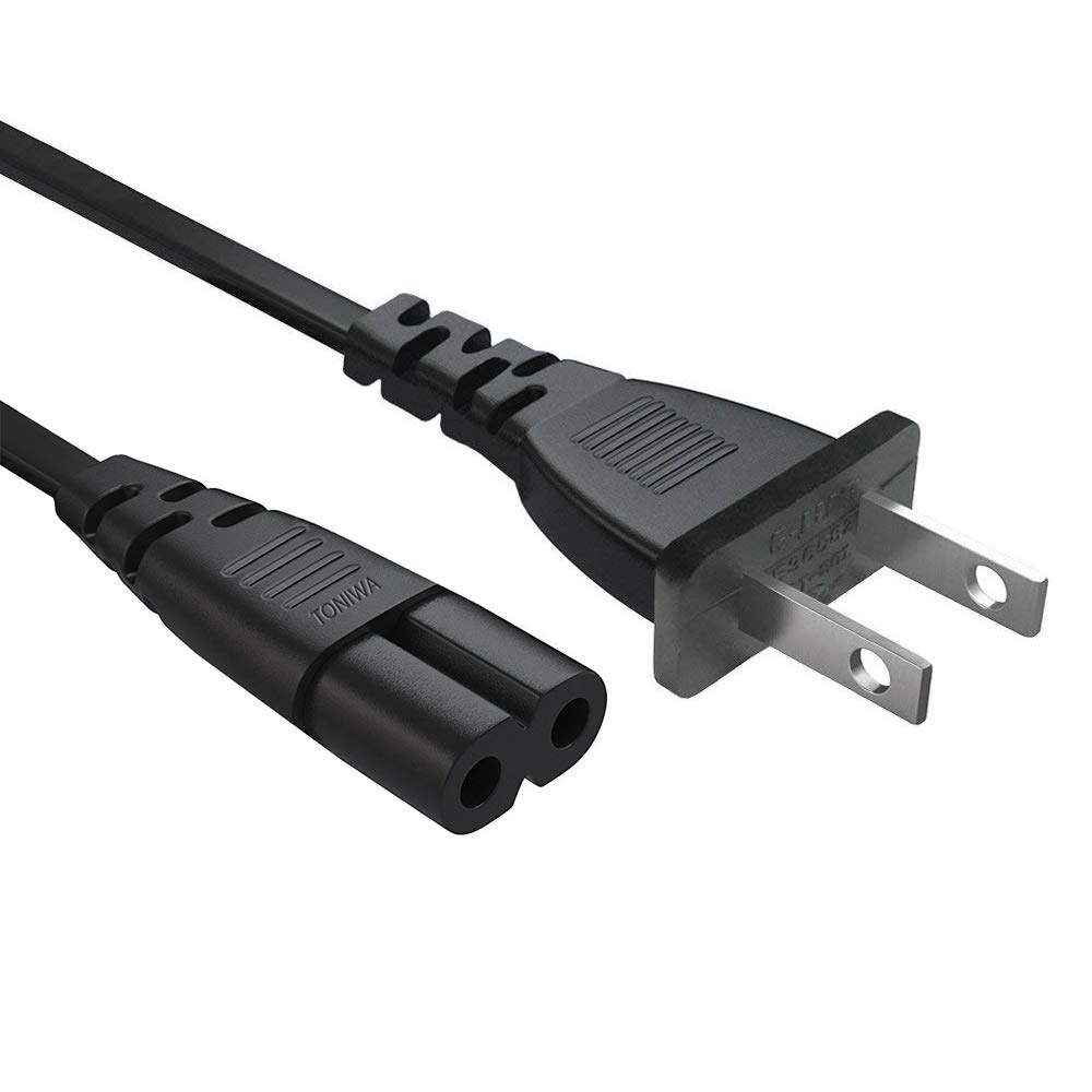 AC Power Cord Cable Compatible Apple TV 1st, 2nd, 3rd, 4th, 5th Generation (4K) 12FT UL Listed