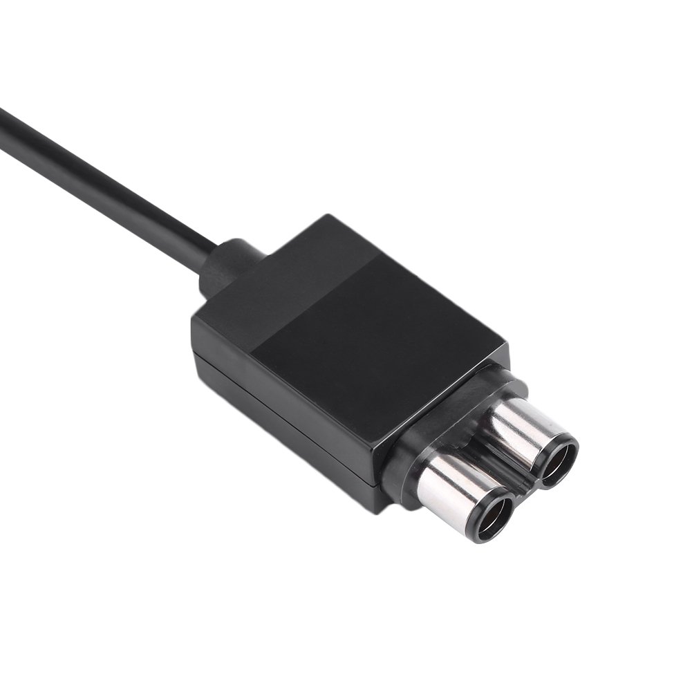 AC Power Supply Converter Transfer Cable Portable for 360 Power Supply on - Black Adapter Slim for a 0ne Console Conversion Power Supply