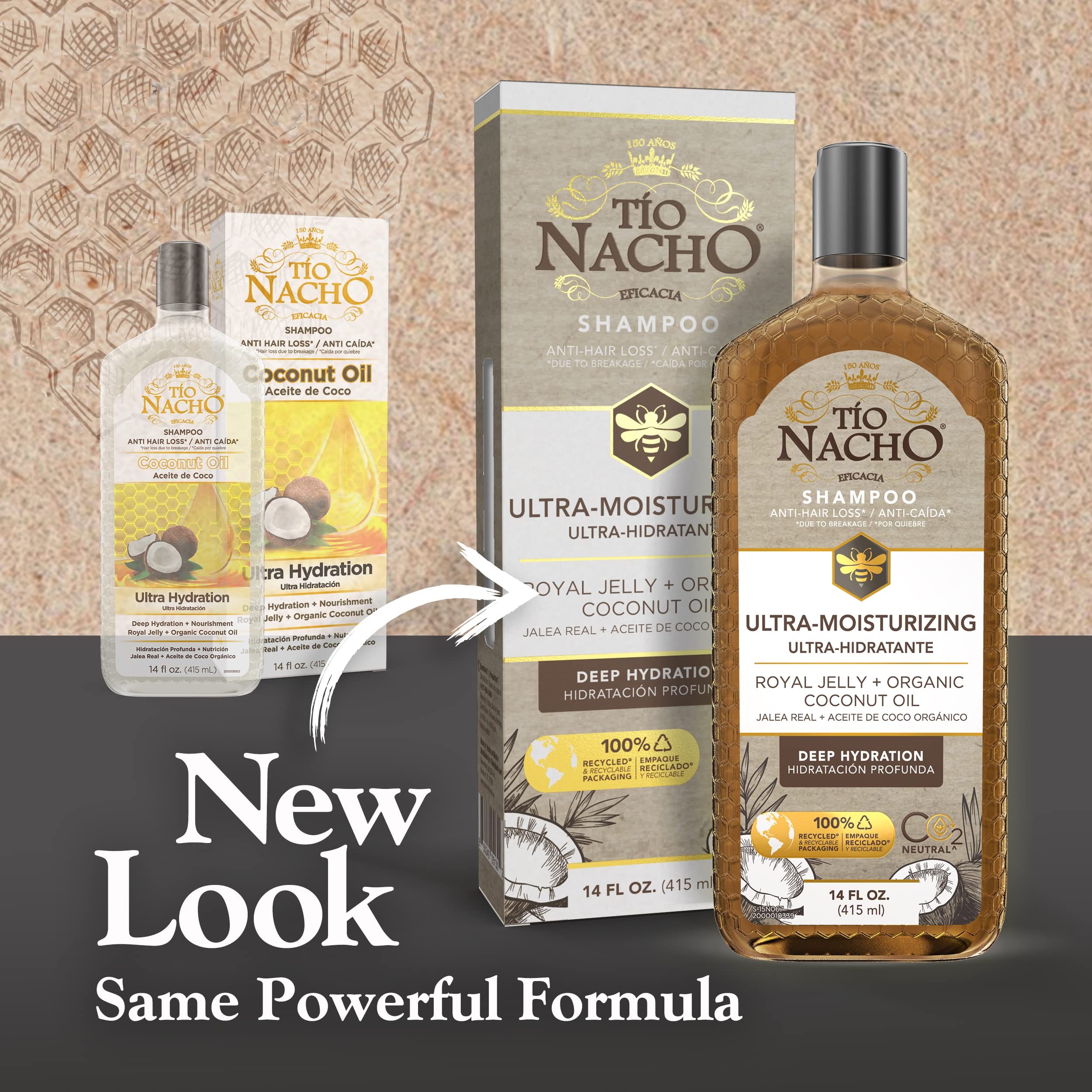Tio Nacho Coconut Oil Shampoo Value Pack, 14 Fl Oz (Pack of 3)