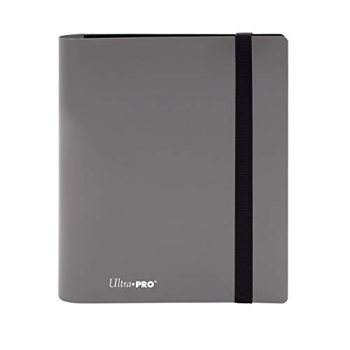 Ultra Pro E-15386 Eclipse 4 Pocket Pro Binder-Smokey Grey