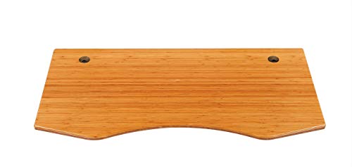UNICOO Bamboo 55.1 x 27.6 inches Universal Table Top for Standard and Sit to Stand Height Adjustable Home and Office Desk Frames. (Bamboo Table Top-Nature)