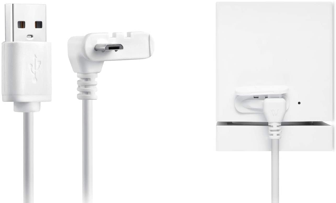 Wasserstein Solar Panel Compatible with Wyze Cam Outdoor - Power Your Surveillance Camera continuously with 2W 5V Charging (3-Pack, White) (Wyze Cam Outdoor NOT Included)