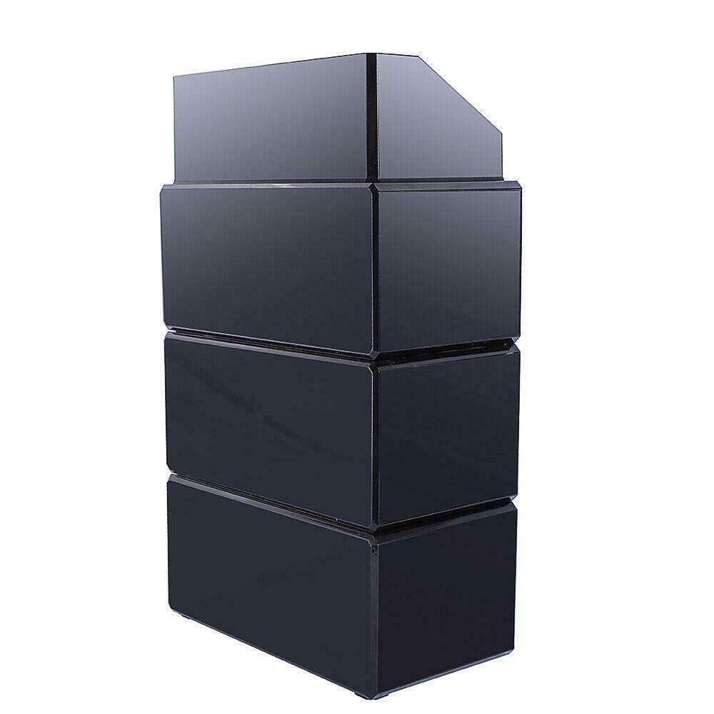 12 Drawers Containers Cosmetic Organizer Jewelry Storage Clear Acrylic