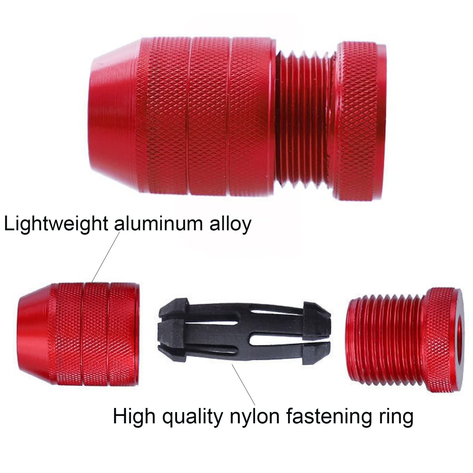 2 PCS Adjustable Drill Depth Stop for Drill Bits,Adjustable Countersink Drill Bit Applicable Drill Size Range 5/64"-3/16",15/64"-7/16",Drill Stop Set for Woodworking Tools & Hand Tools (2 Set)