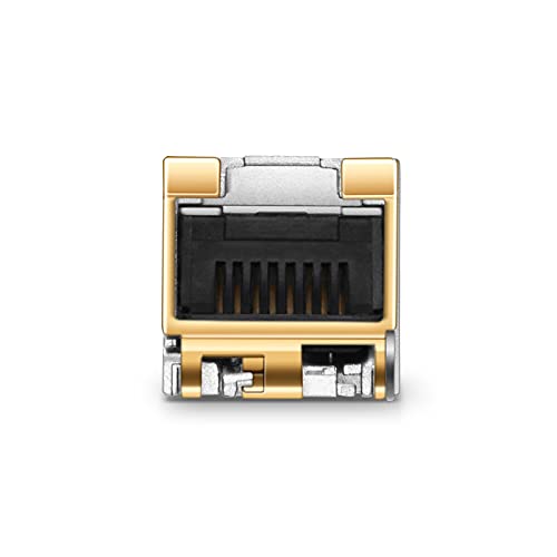 6COM 1.25G SFP to RJ45 Copper 1000Base-T GBIC Transceiver, Gigabit SFP-T Module, for Netgear AGM734, Ubiquiti, D-Link, ZTE, Other Open Switches (CAT5e/CAT6, up to 100m)