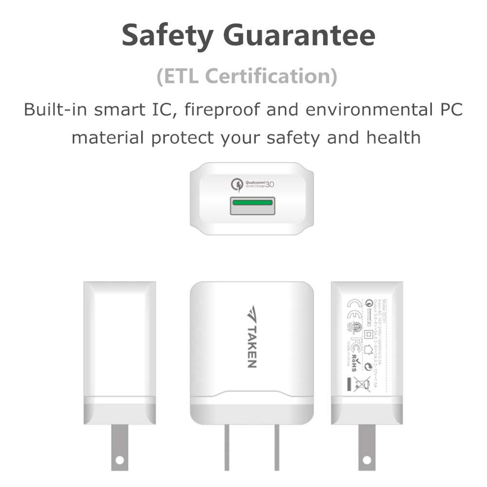 6ft Magnetic Charging Cable Compatible for Arlo Pro,Charging Cable with Adapter Compatible with Arlo Pro, Arlo Pro 2, Arlo Go,Outdoor Charging Cable Weatherproof Power Adapter & Power Cable - White