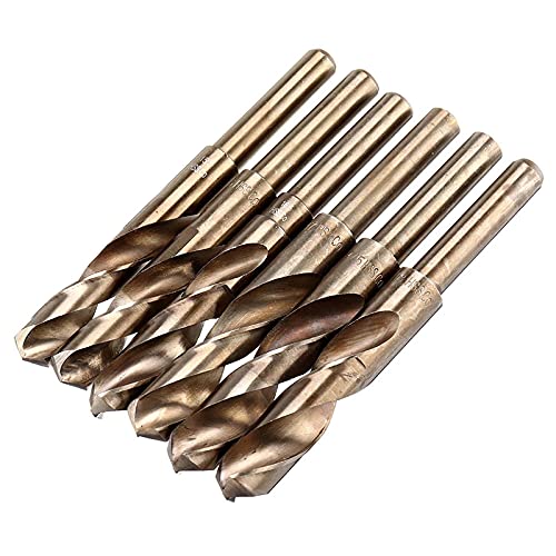 Drill Bit M35 HSS-Co Cobalt Twist Drill Bit 1/2 Inch Reduced Shank Drill Bit For Metal Stainless Steel Drilling-14mm