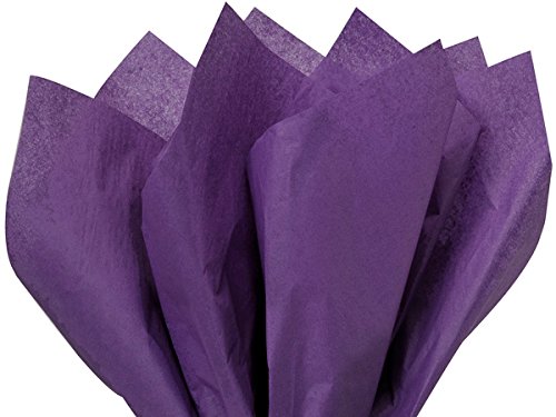 A1 Bakery Supplies Purple Tissue Paper 15' x 20' 100 Sheets Premium Quality Gift wrap tisue Paper