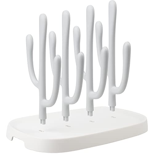 Baby Bottle Drying Rack, Space Saving Bottle Dryer Holder for Bottles, Nipples, Pump Parts, Cups